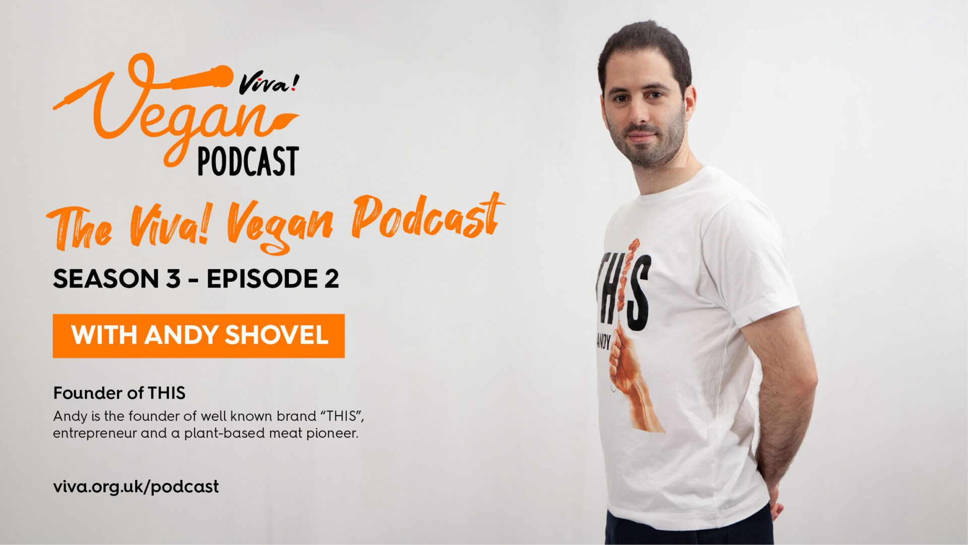 Viva! Vegan Podcast: Andy Shovel | Viva!